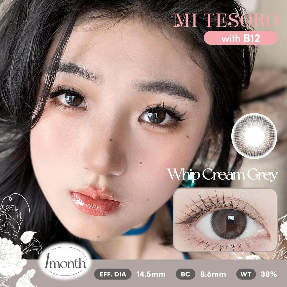 Whip Cream Grey-Mi Tesoro Monthly Color Con 2pcs Malaysia & Singapore ...