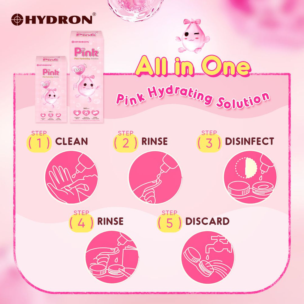 Hydron Pink Hydrating Solution – 100ml x2 (EXP: 2026/10) - B.Eyesland